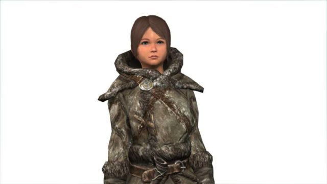 子どもの顔にバリエーションを与えるmod TK Children｜skyrimshot