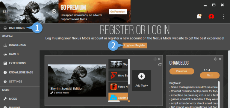 Vortexの導入と使い方｜skyrimshot