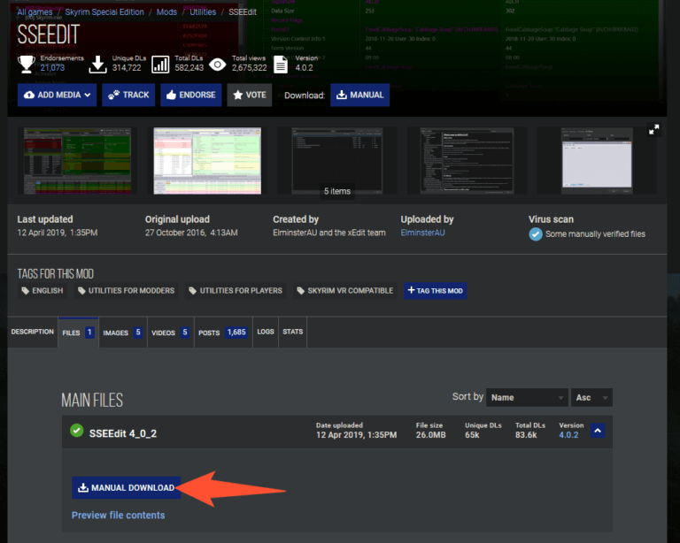 xEdit(TES5Edit,SSEEdit)の使い方｜skyrimshot
